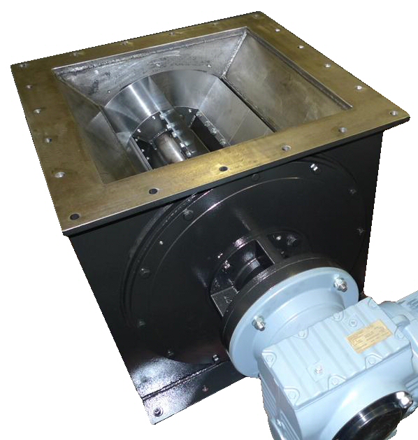 Recycling plant rotary valve - Midland Industrial Designers Ltd