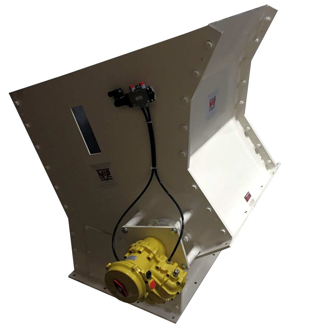 Custom reject diverter - Midland Industrial Designers Ltd